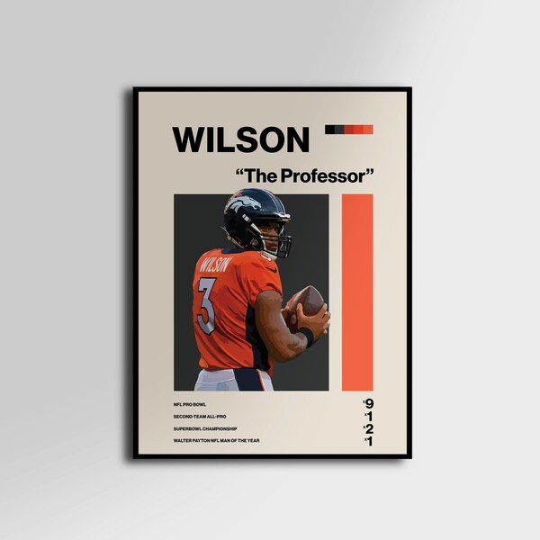 Russell Wilson - Etsy