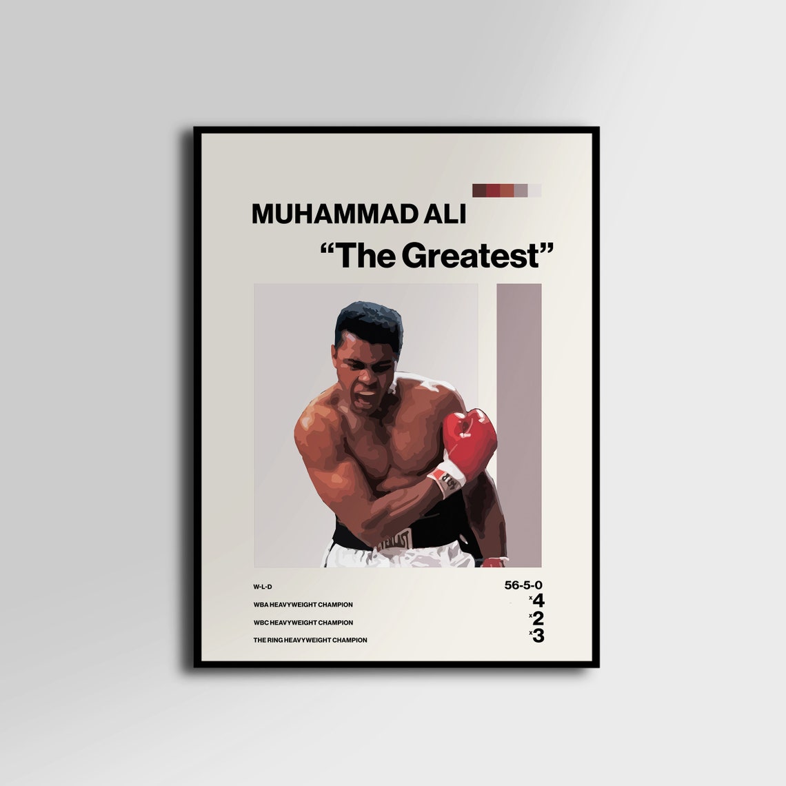 Muhammad Ali Poster - Etsy