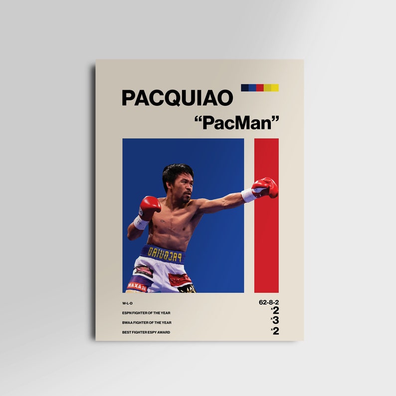 Manny Pacquiao Poster - Etsy