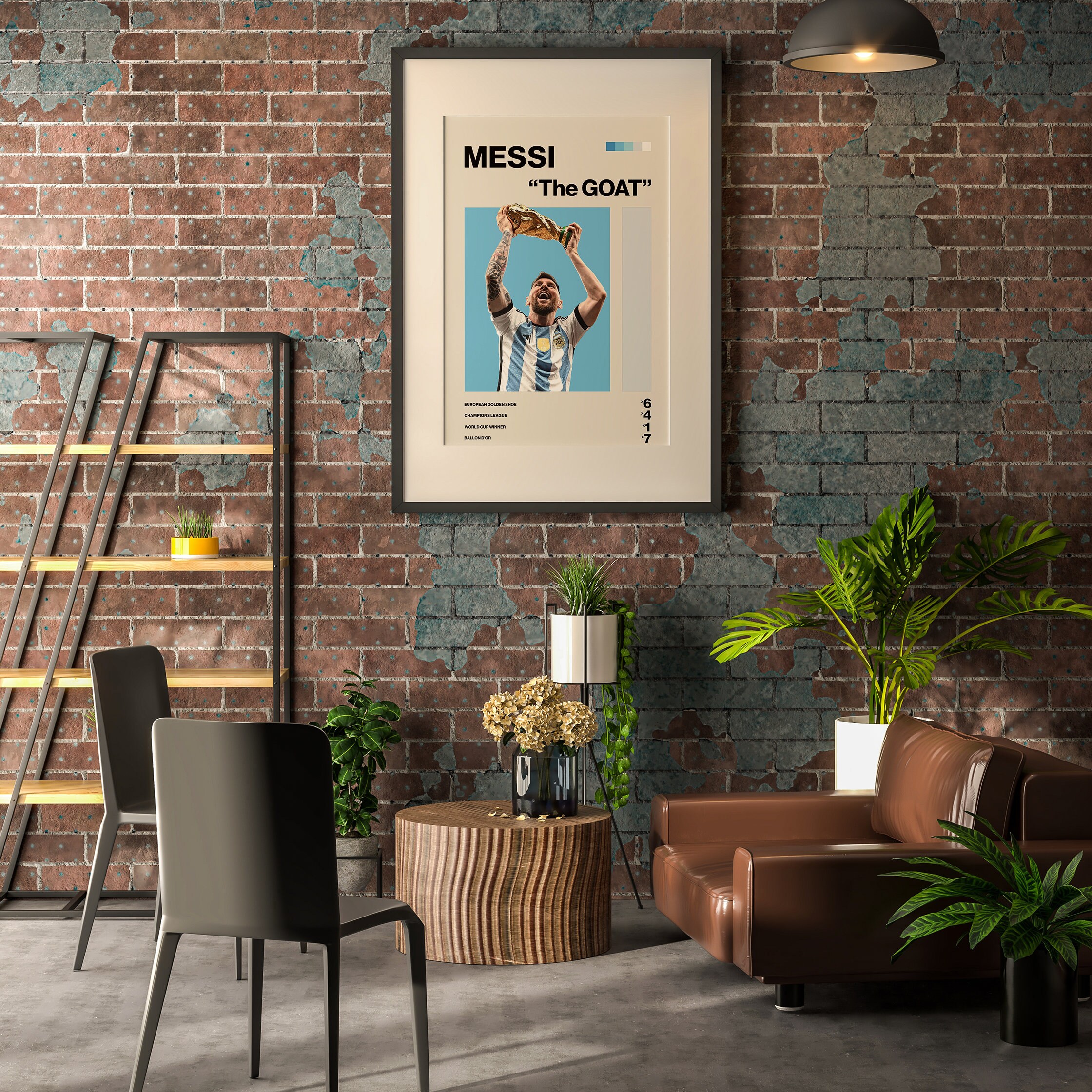 Lionel Messi Celebration Poster V4 - Etsy