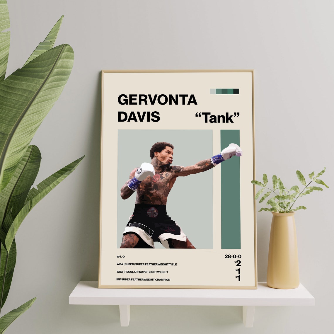 Gervonta Davis Poster V2 - Etsy
