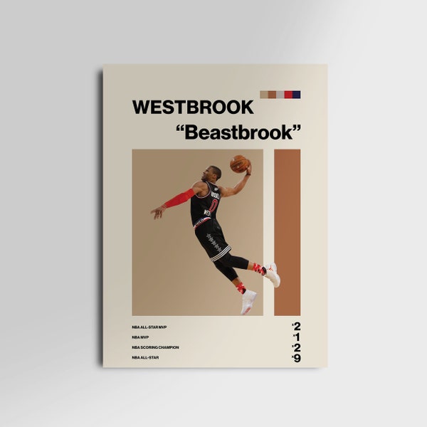 Russell Westbrook - Etsy