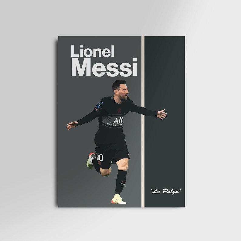 Lionel Messi Poster - Etsy