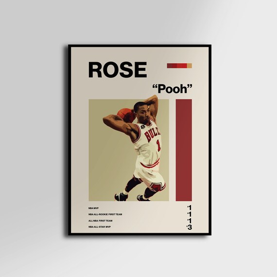 Derrick Rose Mvp Poster