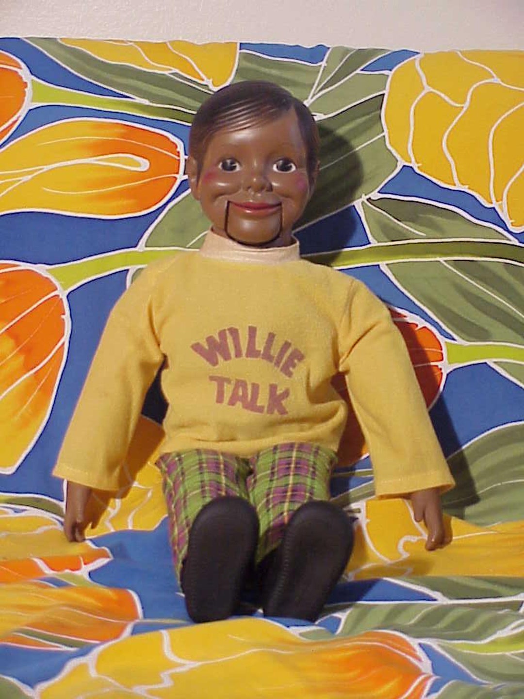 African American WILLIE TALK Mouth Upgraded 24" Ventriloquist Dummy W ...