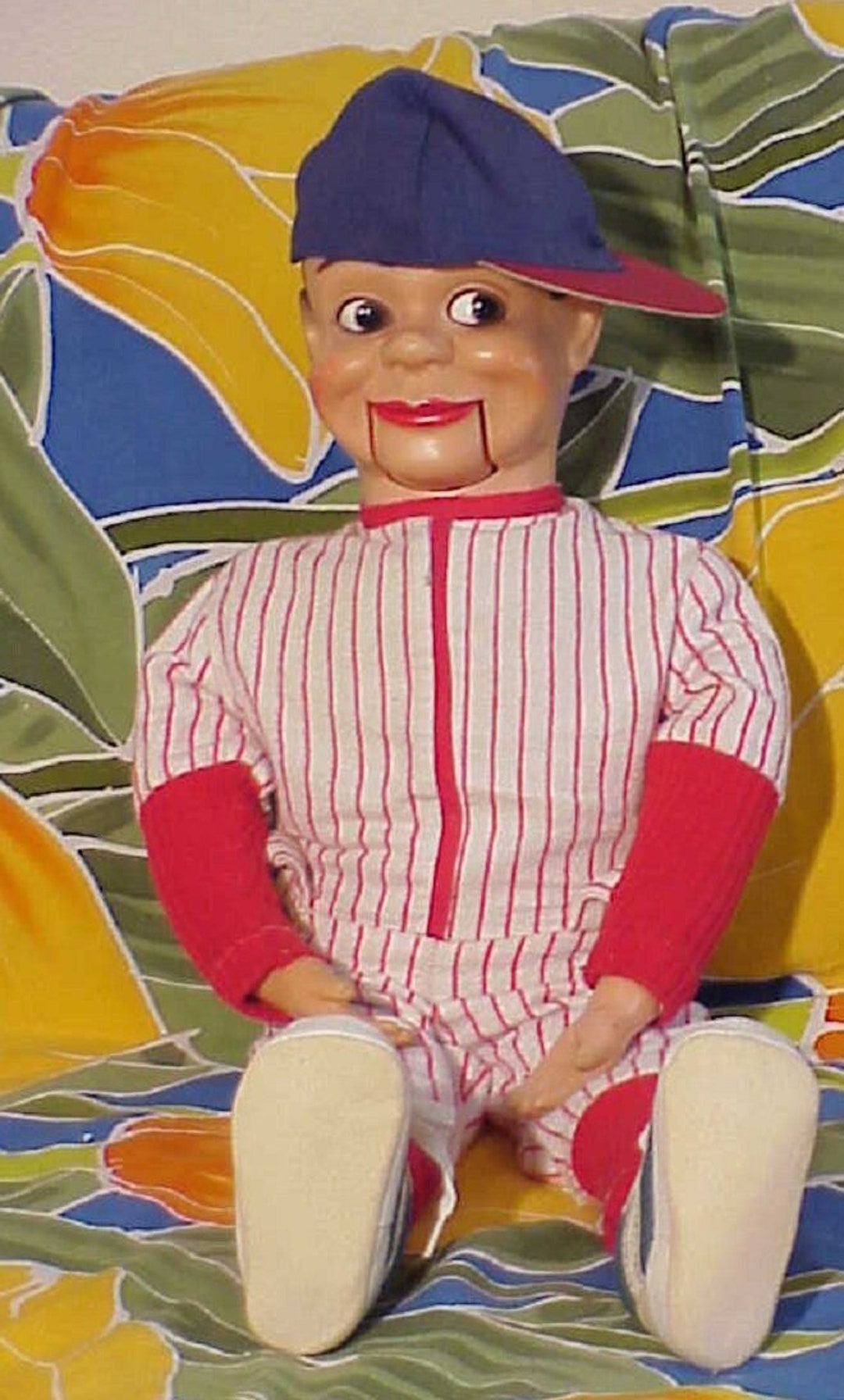 Paul Winchell's JERRY MAHONEY 24 Ventriloquist Dummy Doll in Baseball ...