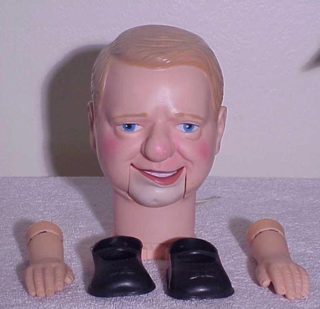 For W.C. FIELDS 30" Ventriloquist Dummy Doll - Head, L&R Hands ...