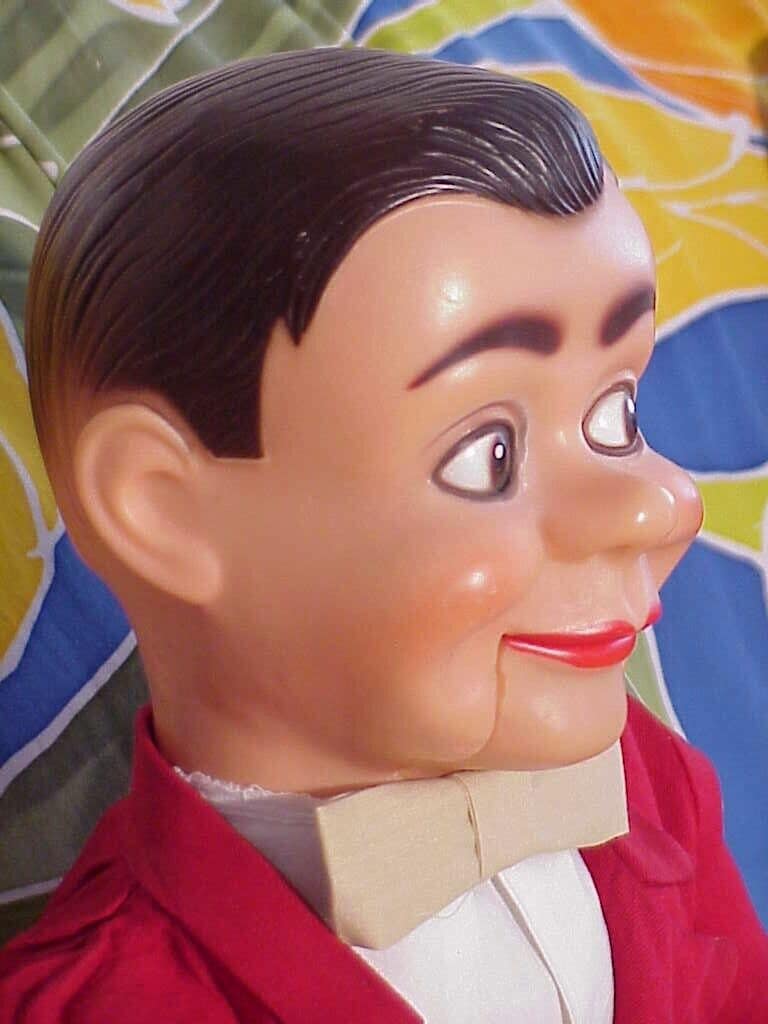 JERRY MAHONEY Brown Hair 24 Ventriloquist Dummy Doll Paul Winchell Made ...