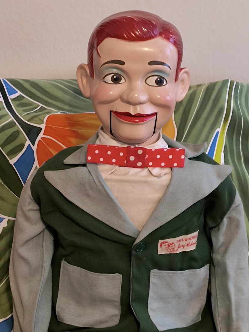 Working JERRY MAHONEY 32" Ventriloquist Dummy - Paul Winchell - Juro ...