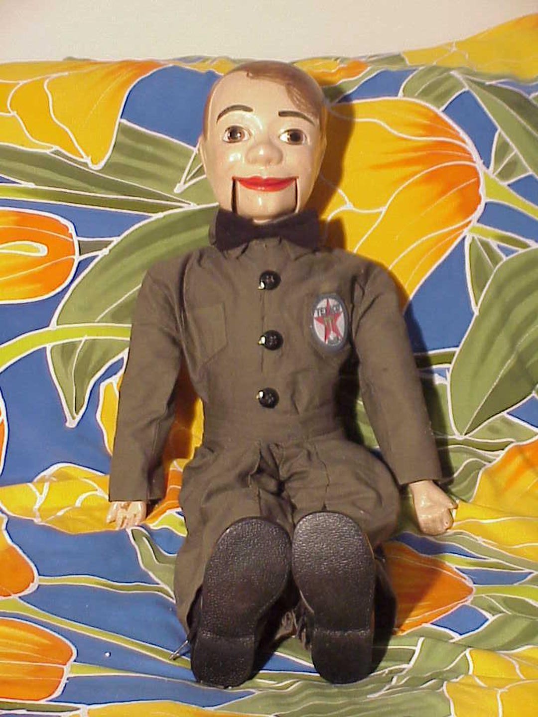 RARE 1950's DANNY O"day - Texaco Gas Attendant Ventriloquist Dummy Doll ...