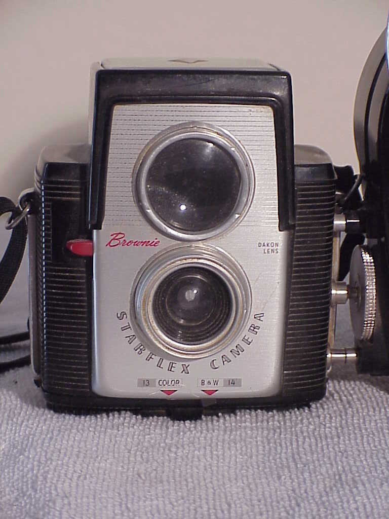 Vintage BROWNIE Starflex Camera Wkodak Rotary Flasholder Type-i ...