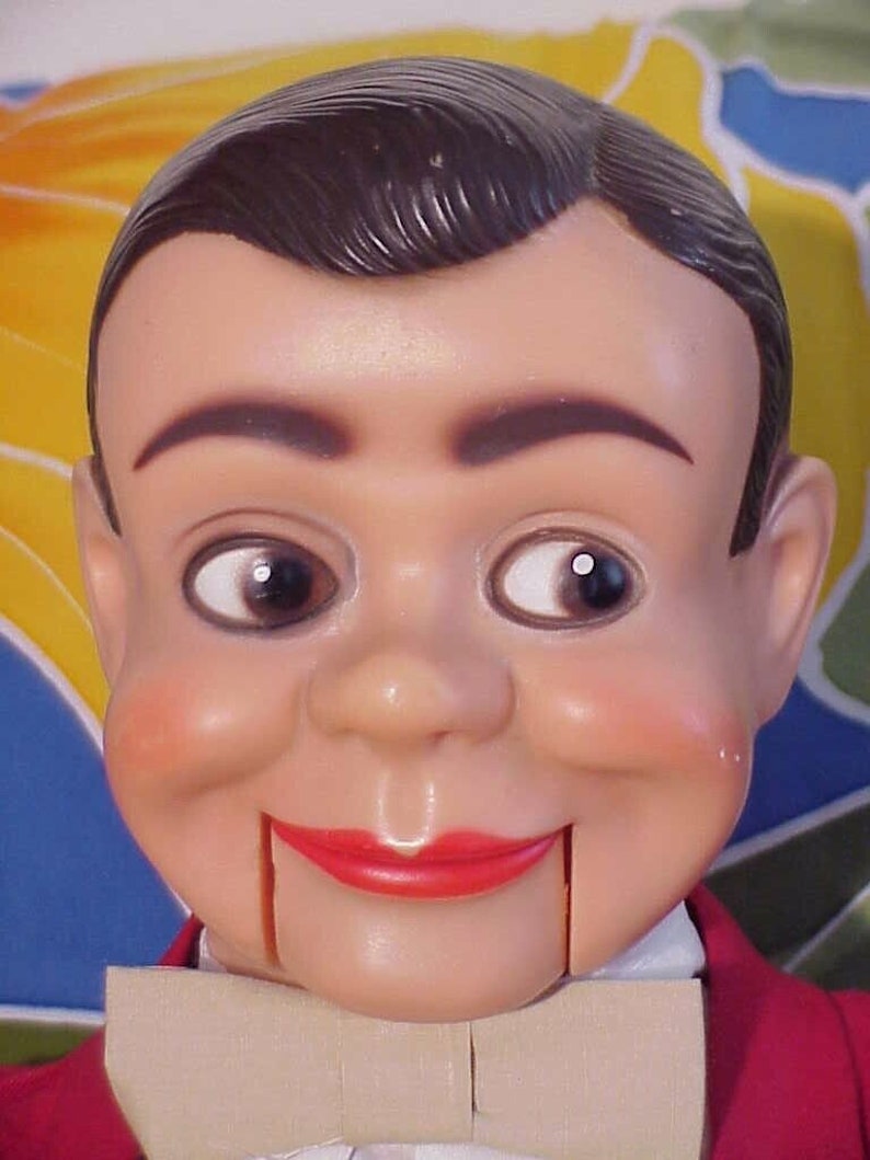 JERRY MAHONEY Brown Hair 24 Ventriloquist Dummy Doll Paul Winchell Made ...