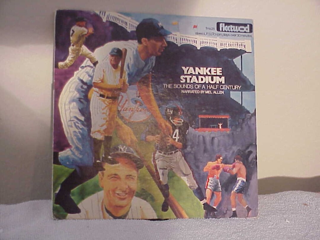 Vintage Yankee Stadium Record: Sounds of Half Century, Mel Allen ...