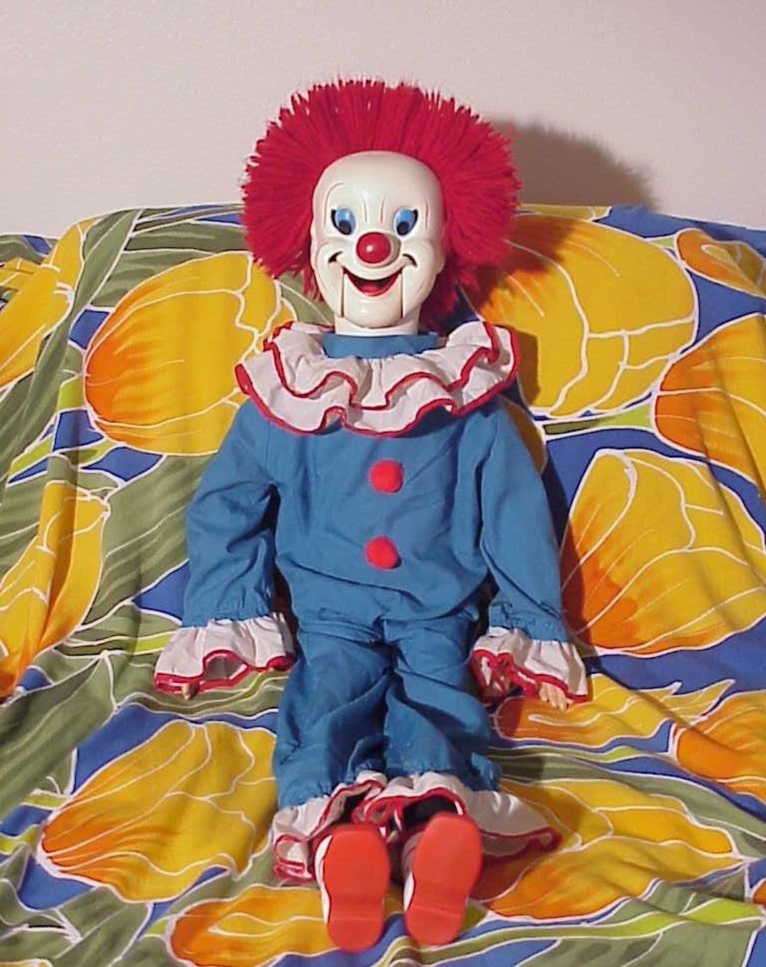 Mouth Upgraded BOZO THE CLOWN 30" Rare Original Version Ventriloquist ...