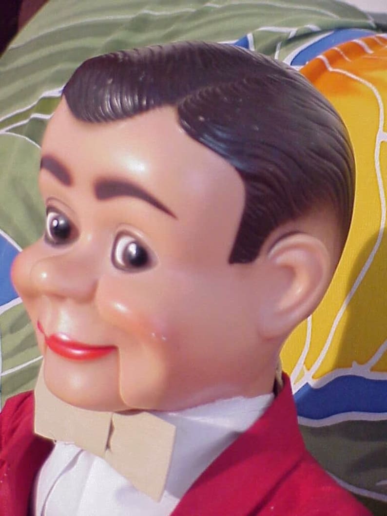 JERRY MAHONEY Brown Hair 24 Ventriloquist Dummy Doll Paul Winchell Made ...