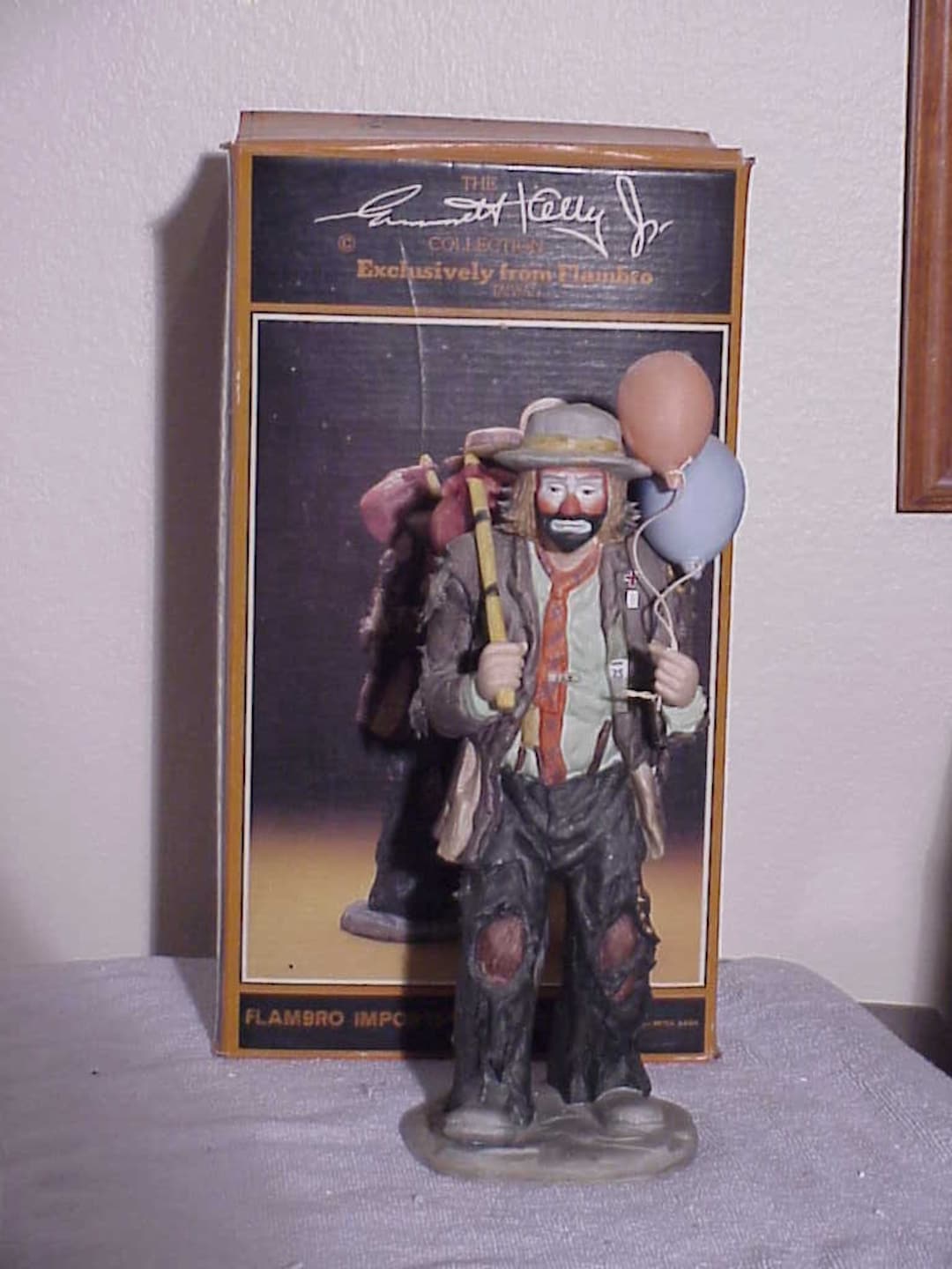 EMMETT KELLY Jr. Collection Balloons for Sale Large 10 Figurine by ...