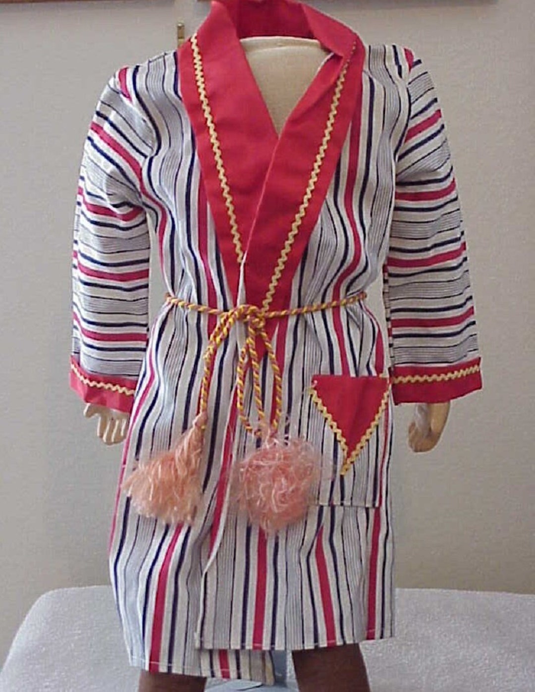 VENTRILOQUIST DUMMY Clothing Bath Robe for 24 Jerry - Etsy