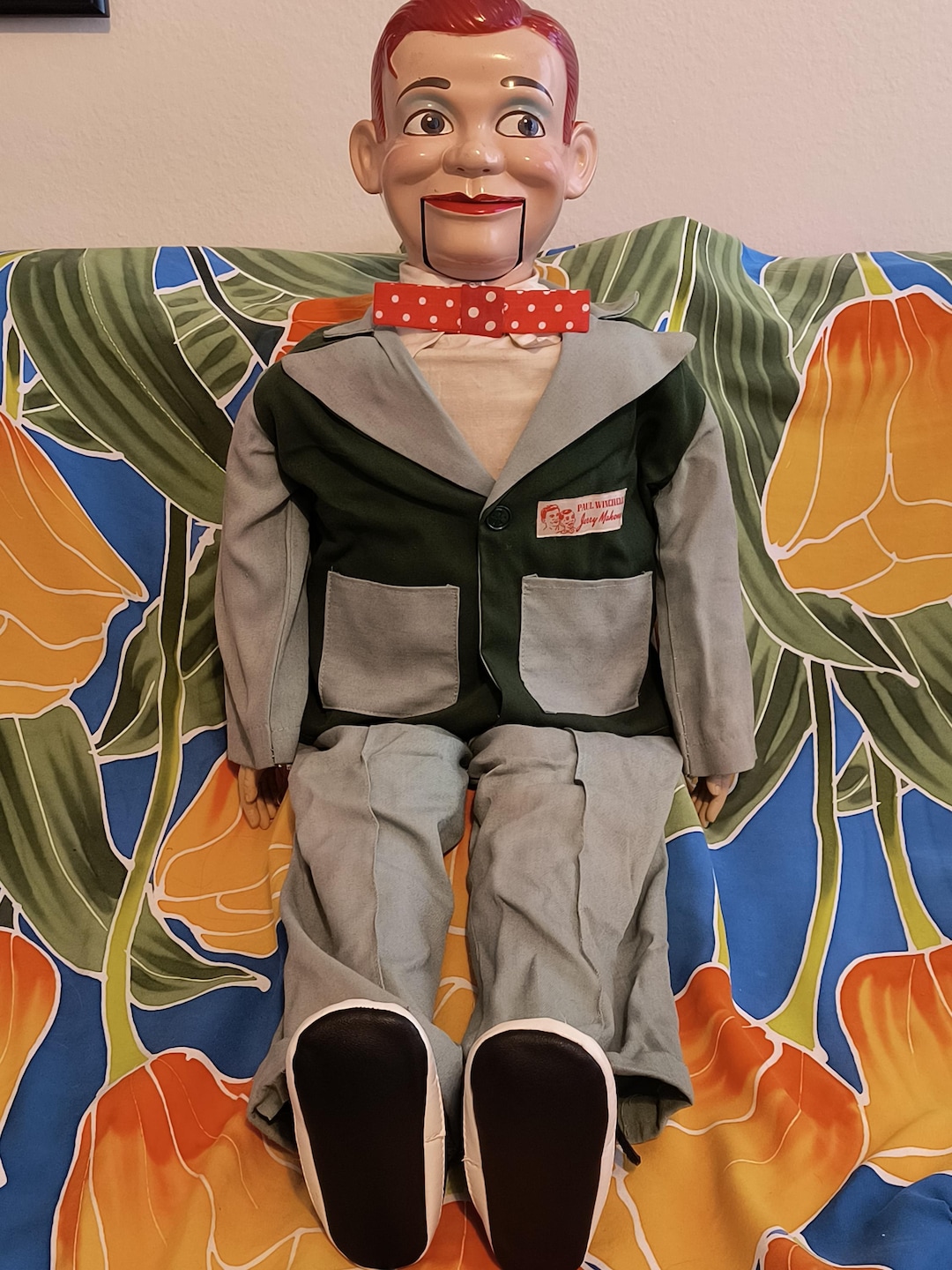 Working JERRY MAHONEY 32" Ventriloquist Dummy - Paul Winchell - Juro ...