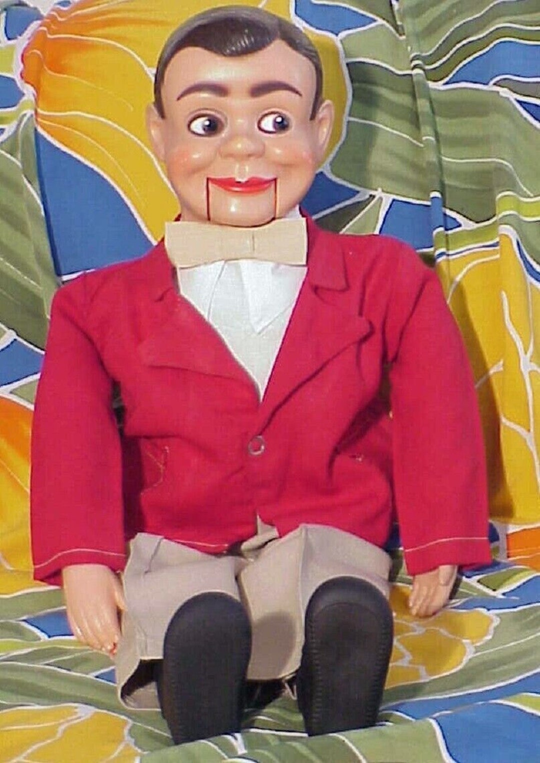 JERRY MAHONEY Brown Hair 24" Ventriloquist Dummy Doll - Paul Winchell ...