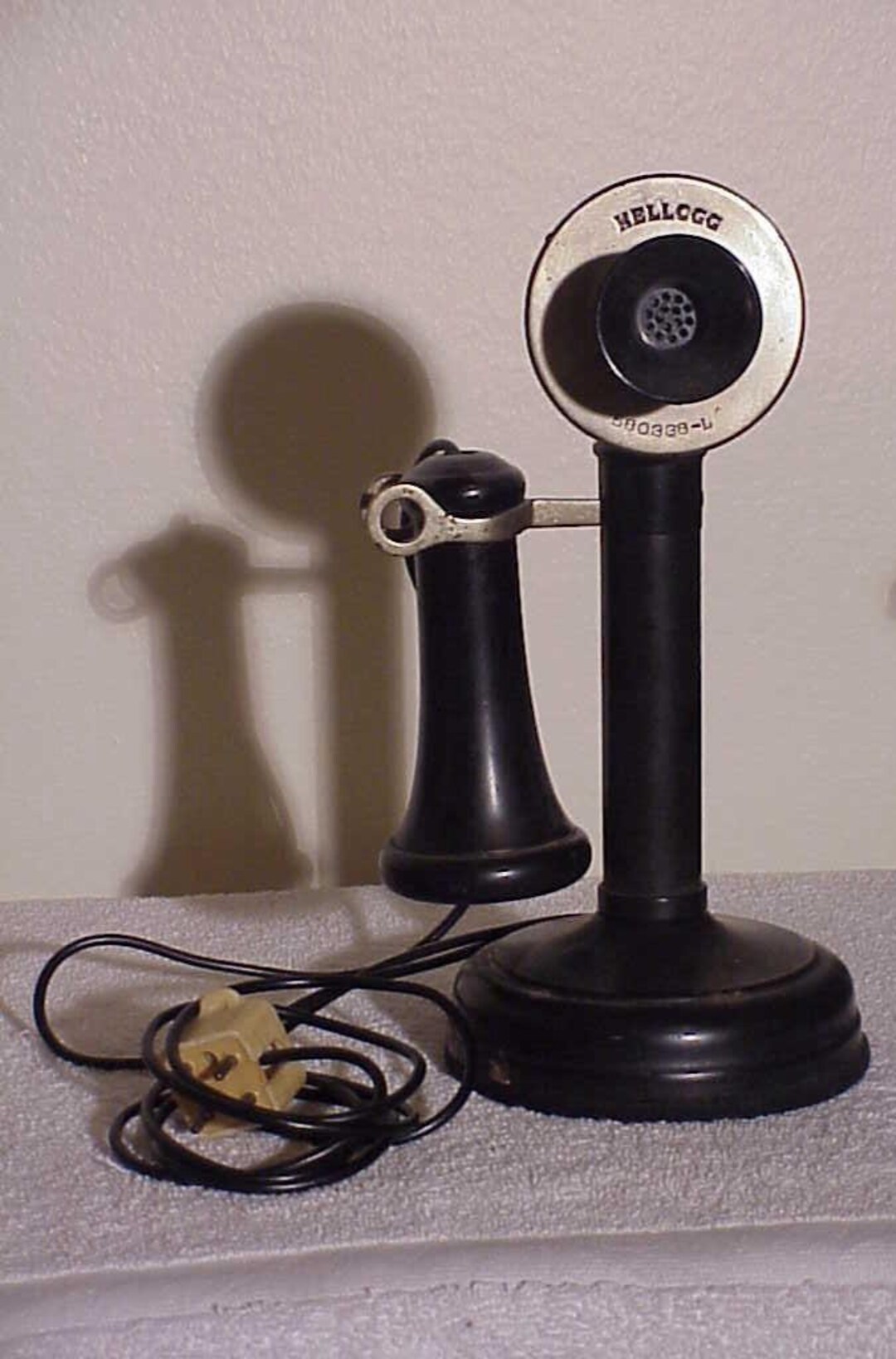Antique Early 1900's KELLOGG Candlestick Telephone - Phone Has Been ...