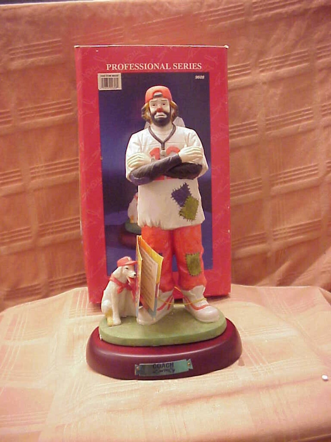EMMETT KELLY JR Figurine Professional Series by Flambro coach With ...