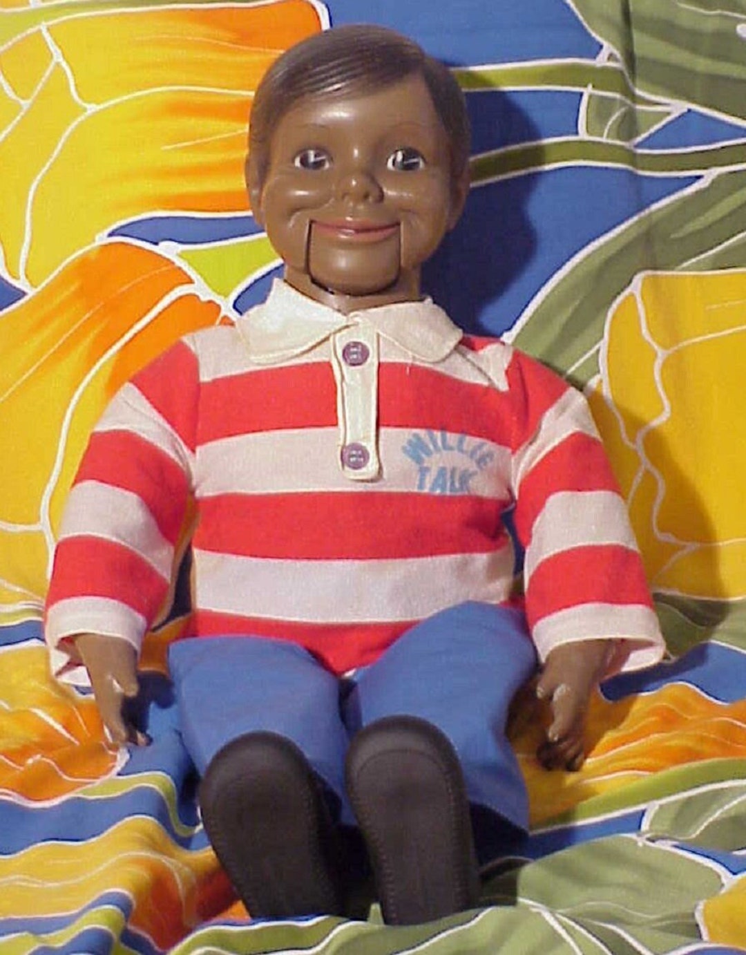 Vintage African American WILLIE TALK 24 Ventriloquist Dummy 1973 by ...
