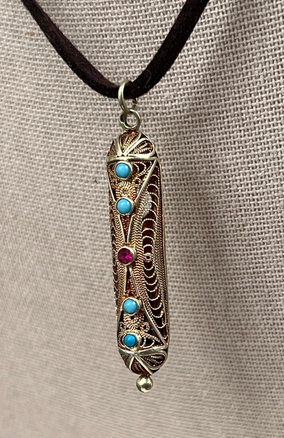 Victorian turquoise and ruby - Gem