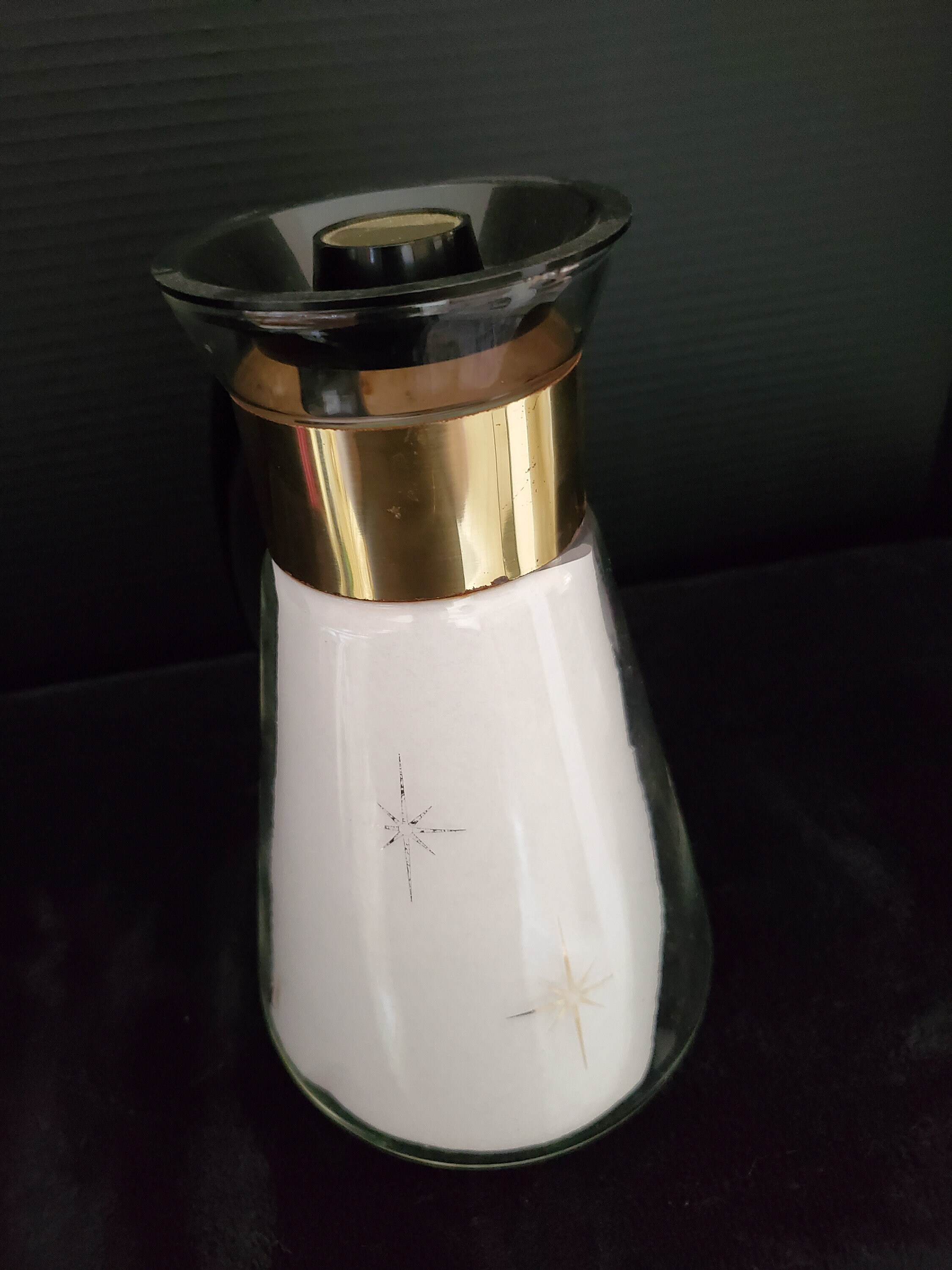 Vintage Corningware Atomic Gold Starburst Glass Coffee Carafe With Lid ...