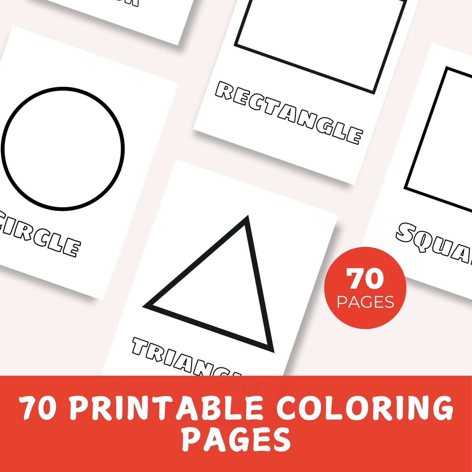 Printable ABC, Numbers, Shapes, and Animals Coloring Pages for Kids ...