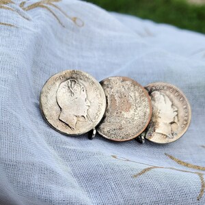 Antique Coin Brooch, 1800s Swedish Coin Pin - Etsy