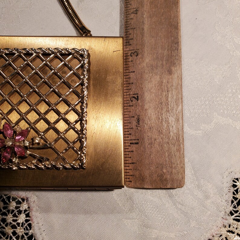 Vintage Jeweled Compact Purse, Carryall, Dance Purse Miniaudiere, - Etsy