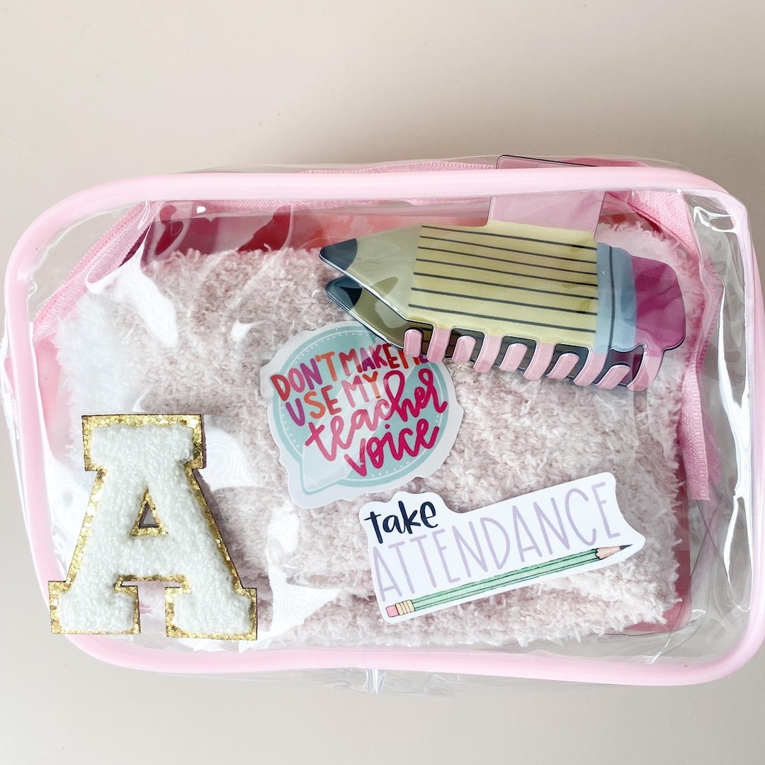 Teacher Care Package Custom Pouch for Teacher Appreciation Gift for New ...