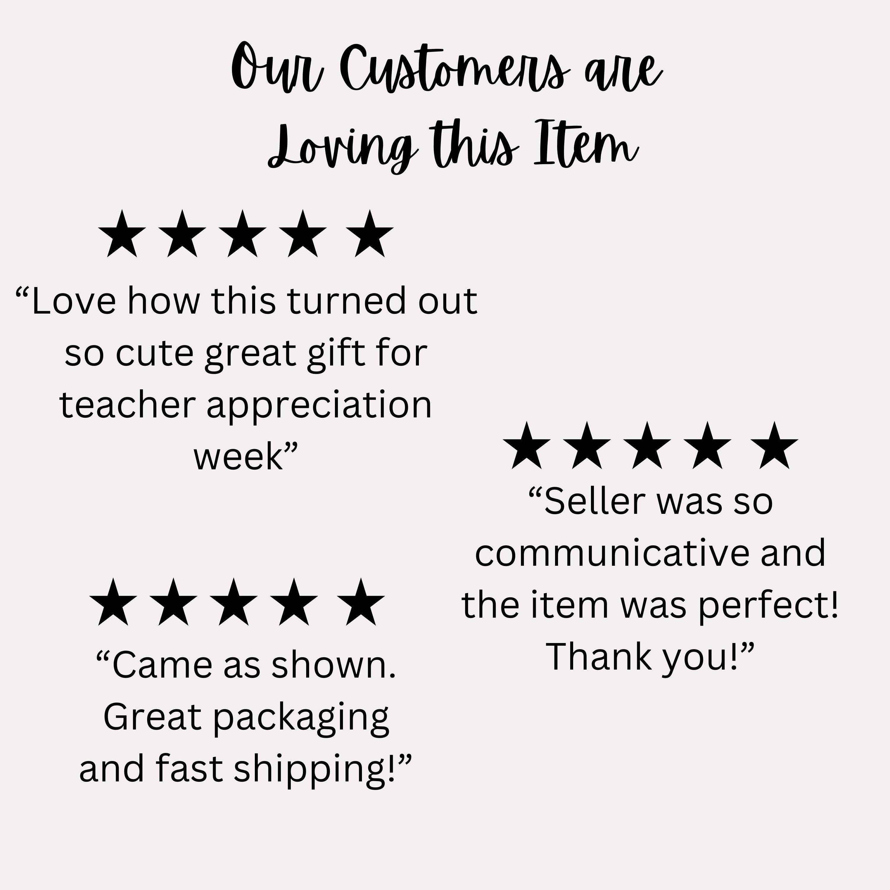 Teacher Care Package Custom Pouch for Teacher Appreciation Gift for New ...
