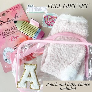 Teacher Care Package Custom Pouch for Teacher Appreciation Gift for New ...
