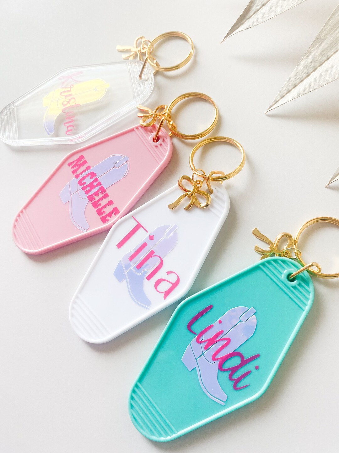 Boot Keychain Personalized Gift for Girl Trip Nashville Bachelorette ...