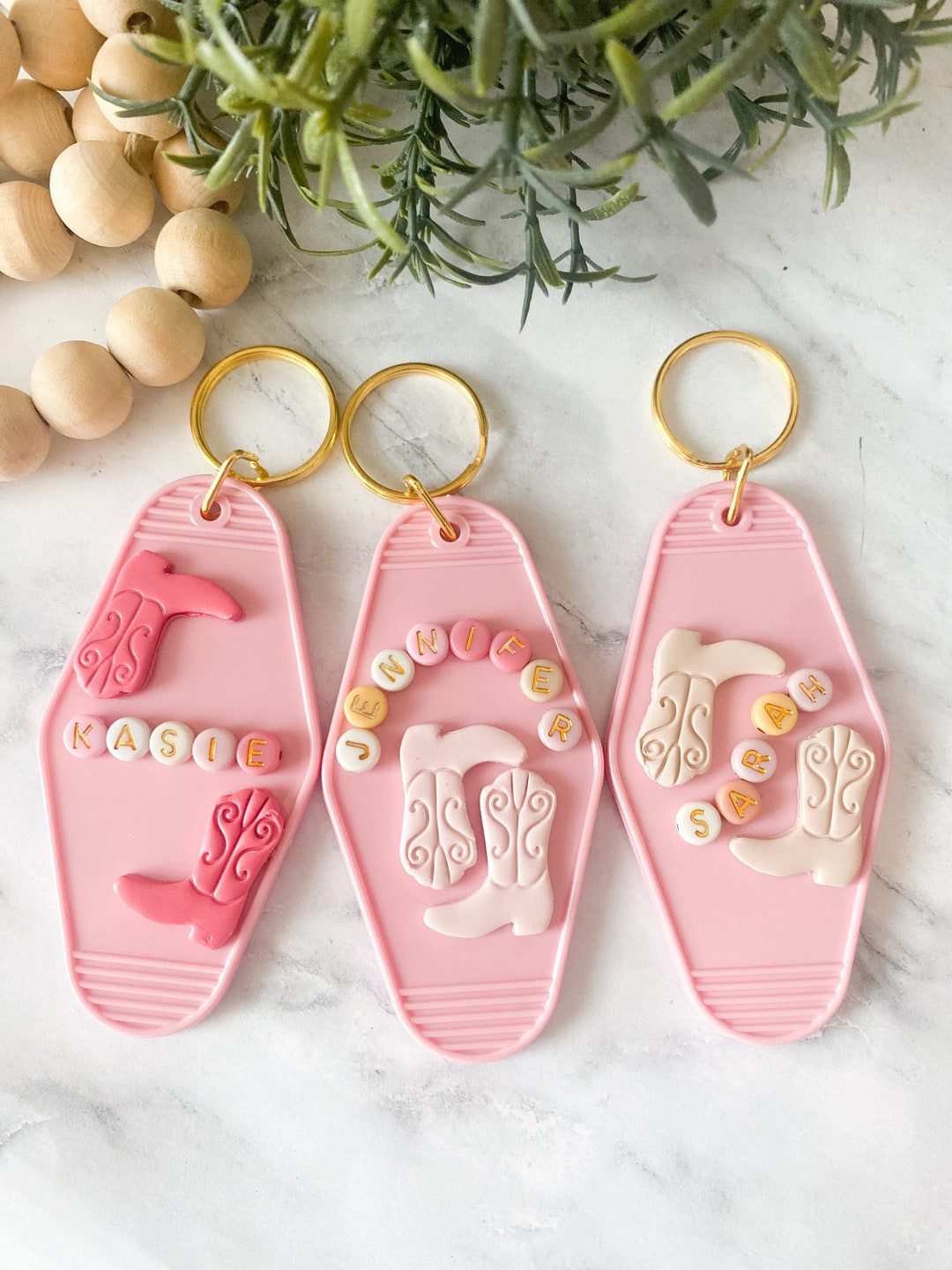 Boot Keychain Personalized Gift for Girl Trip Nashville Bachelorette ...