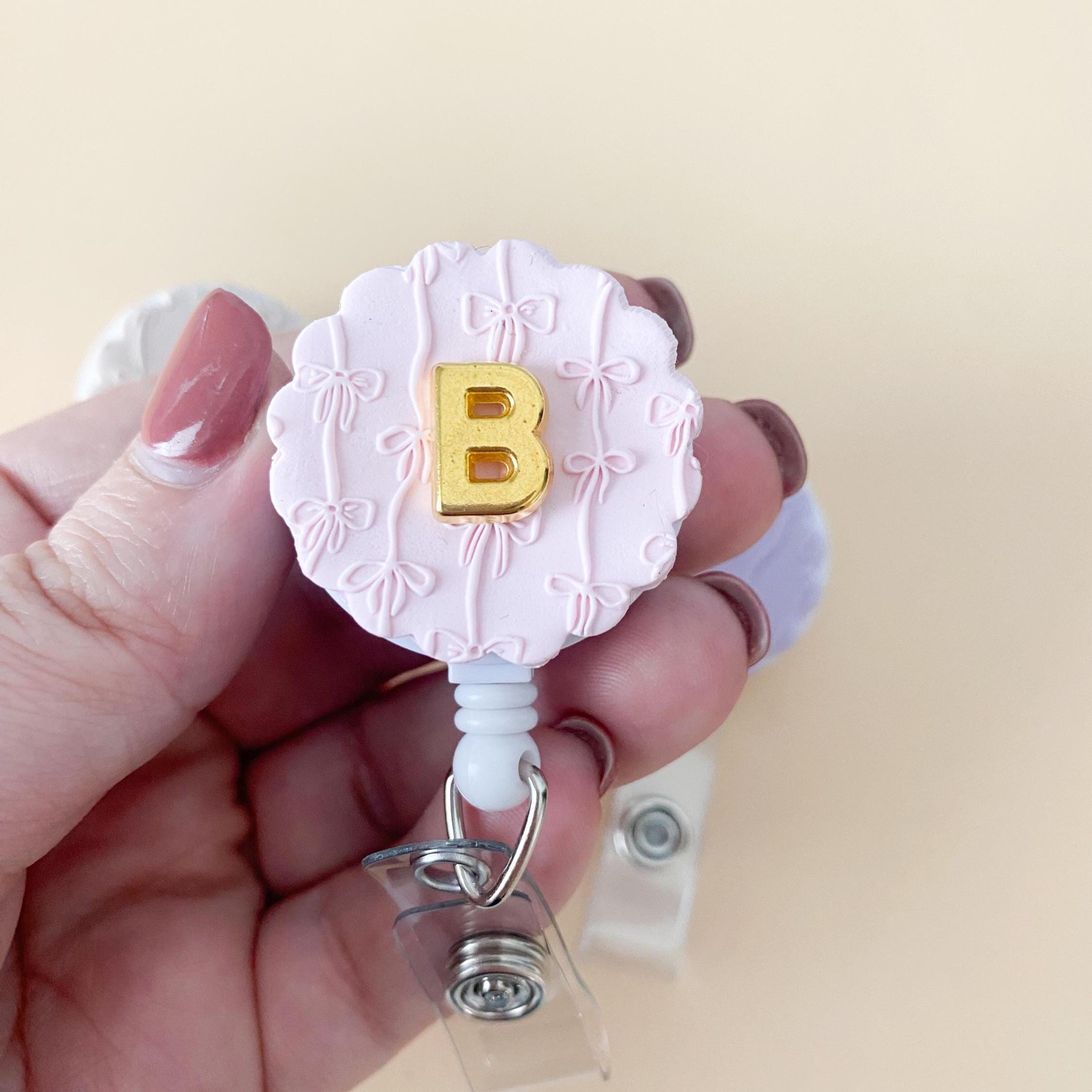 Badge Clip Personalized Nurse Bow Badge Cute Nurse Gift Idea for ...