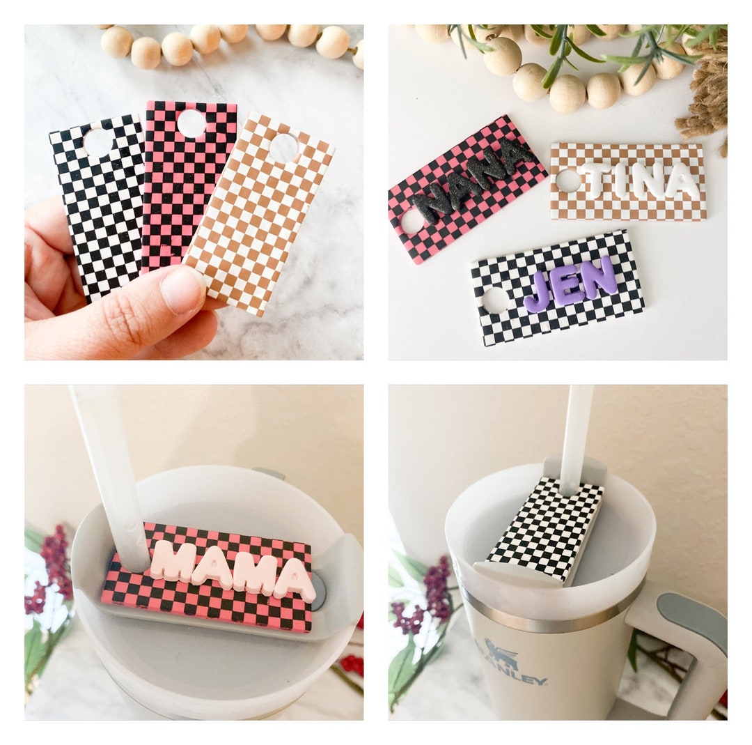 Custom Stanley Name Tag Topper Mom Gift for Christmas Stocking - Etsy