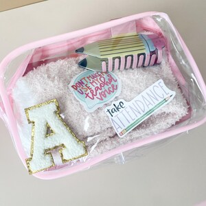 Teacher Care Package Custom Pouch for Teacher Appreciation Gift for New ...