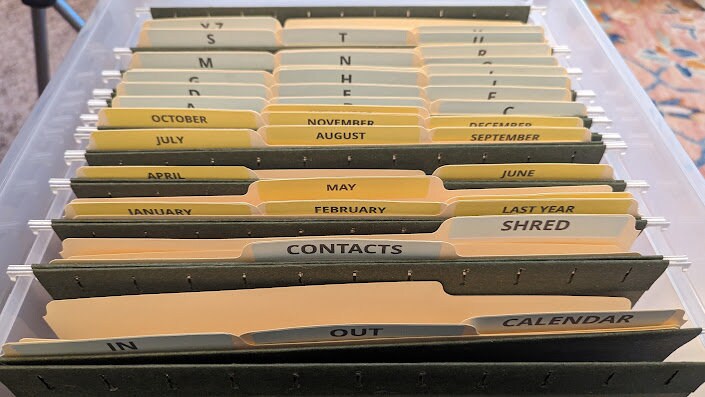 EASIEST FILING SYSTEM Updated and Improved Digital Download 1 Page ...