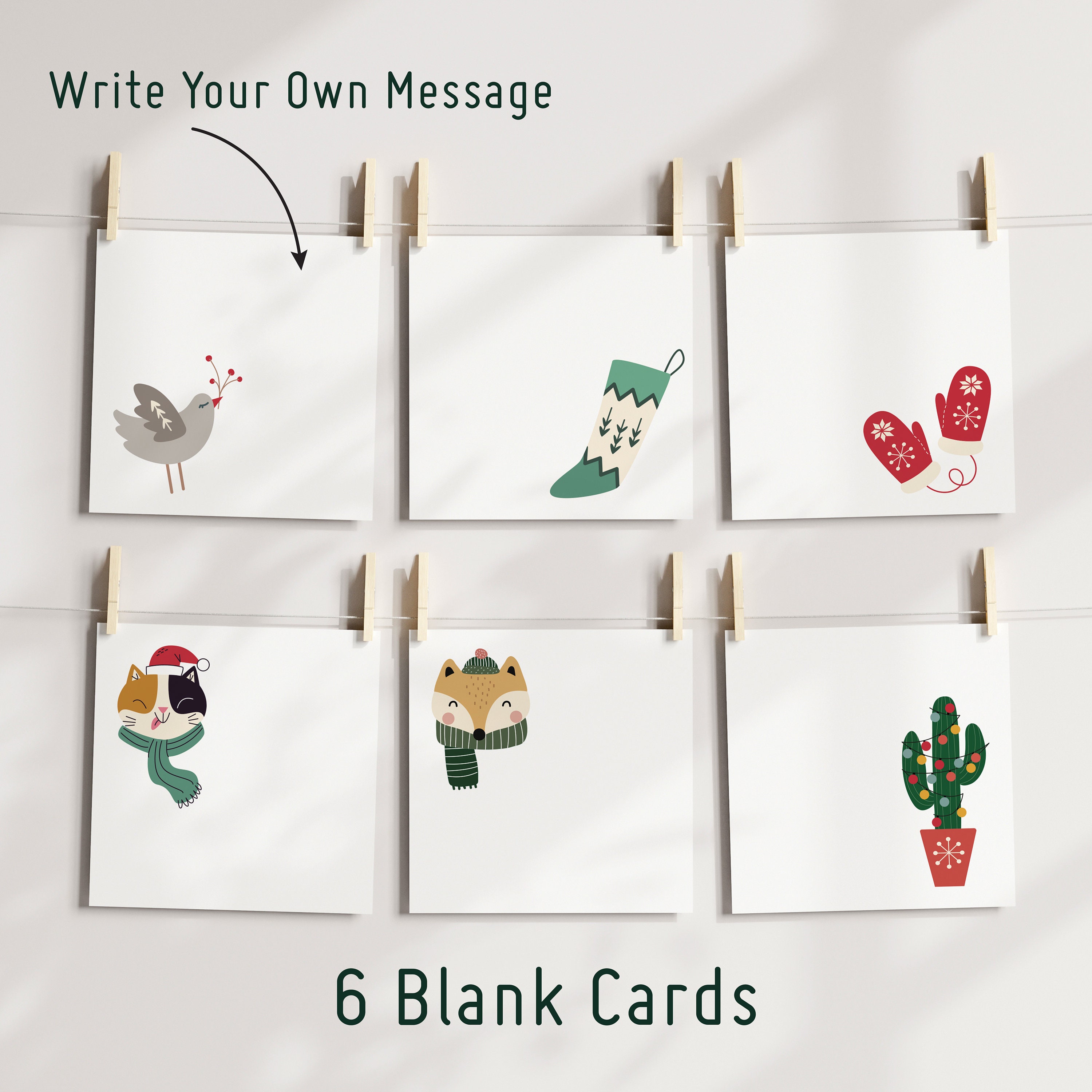 24 Christmas Kids Lunch Box Notes, Cute Lunchbox Notes, Printable Lunch ...