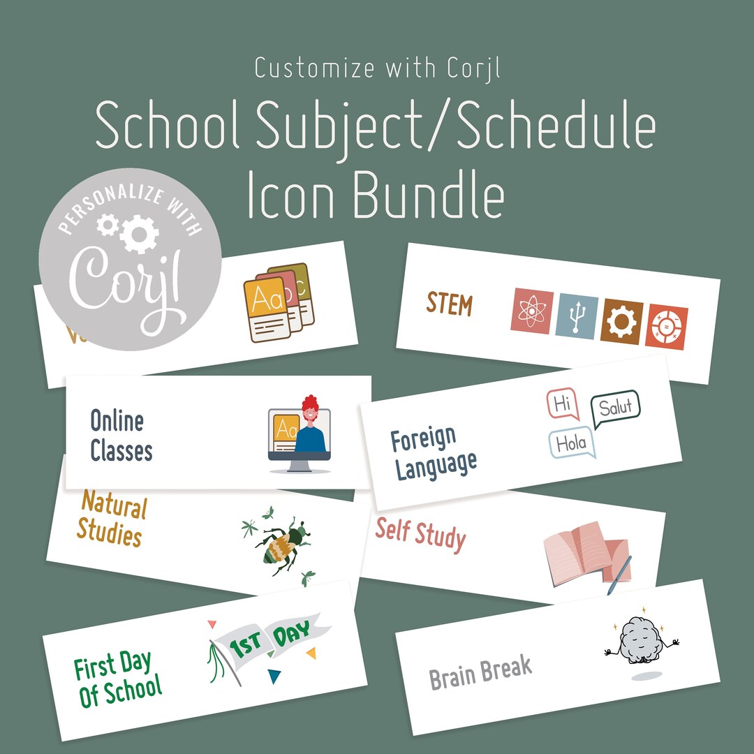 Homeschool Routine Cards I Homeschool Printable Schedule I Visual ...