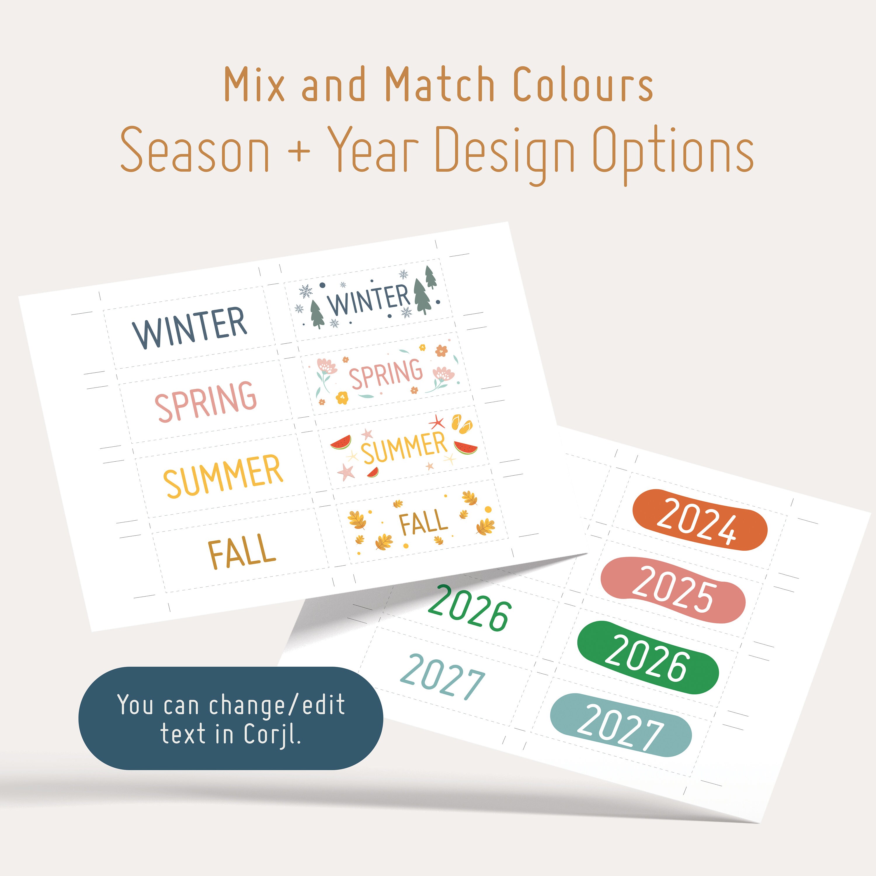 Monthly Calendar for Kids, Learning Calendar, Perpetual Toddler ...