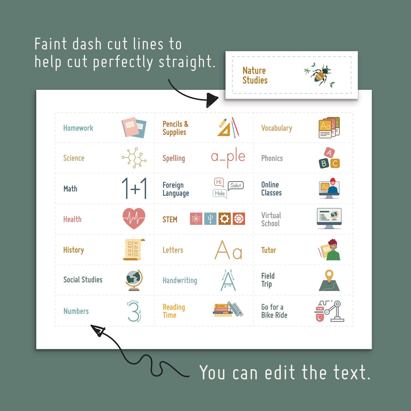 Homeschool Routine Cards I Homeschool Printable Schedule I Visual ...