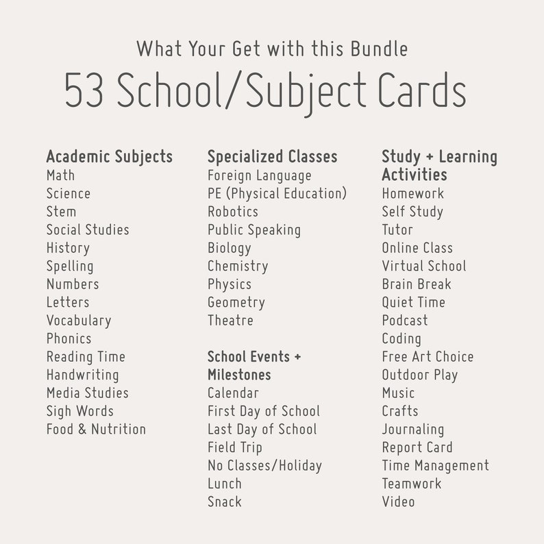 Homeschool Routine Cards I Homeschool Printable Schedule I Visual ...
