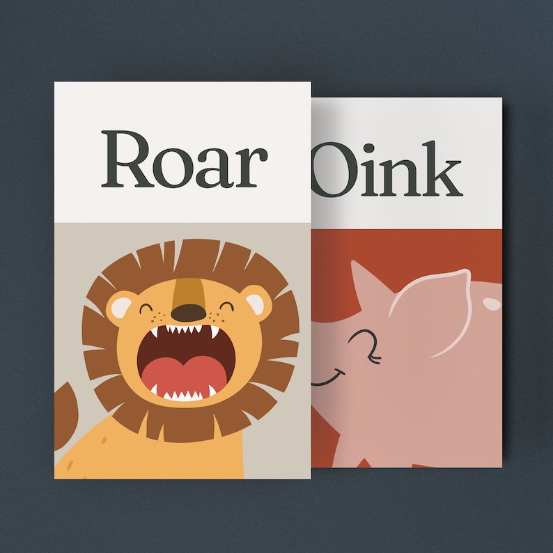 Tarjetas didácticas para bebés, Sonidos de animales, Tarjetas de ...