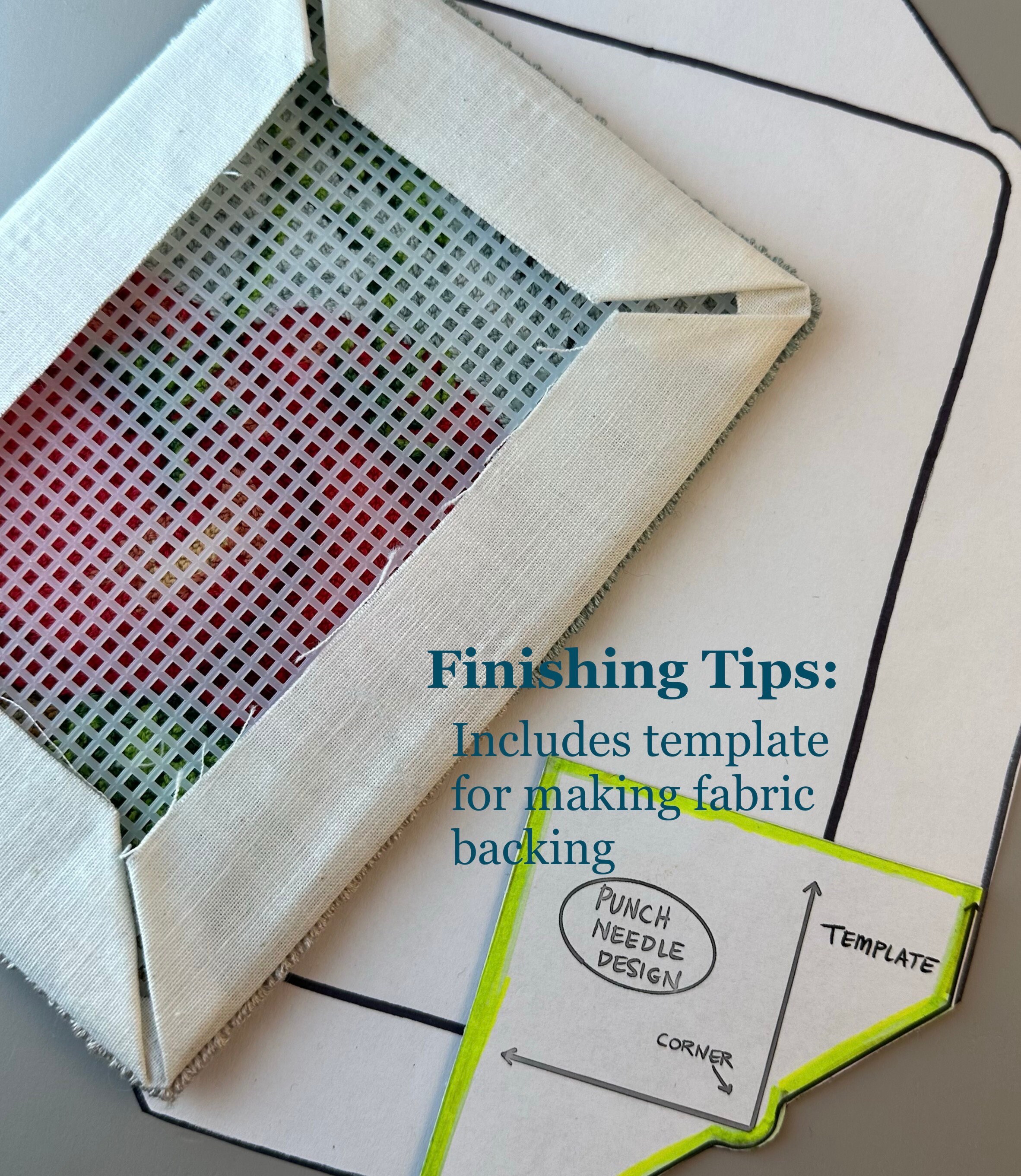 Punch Needle Vintage Seed Packet Tomato, Embroidery Floss Punch Needle ...
