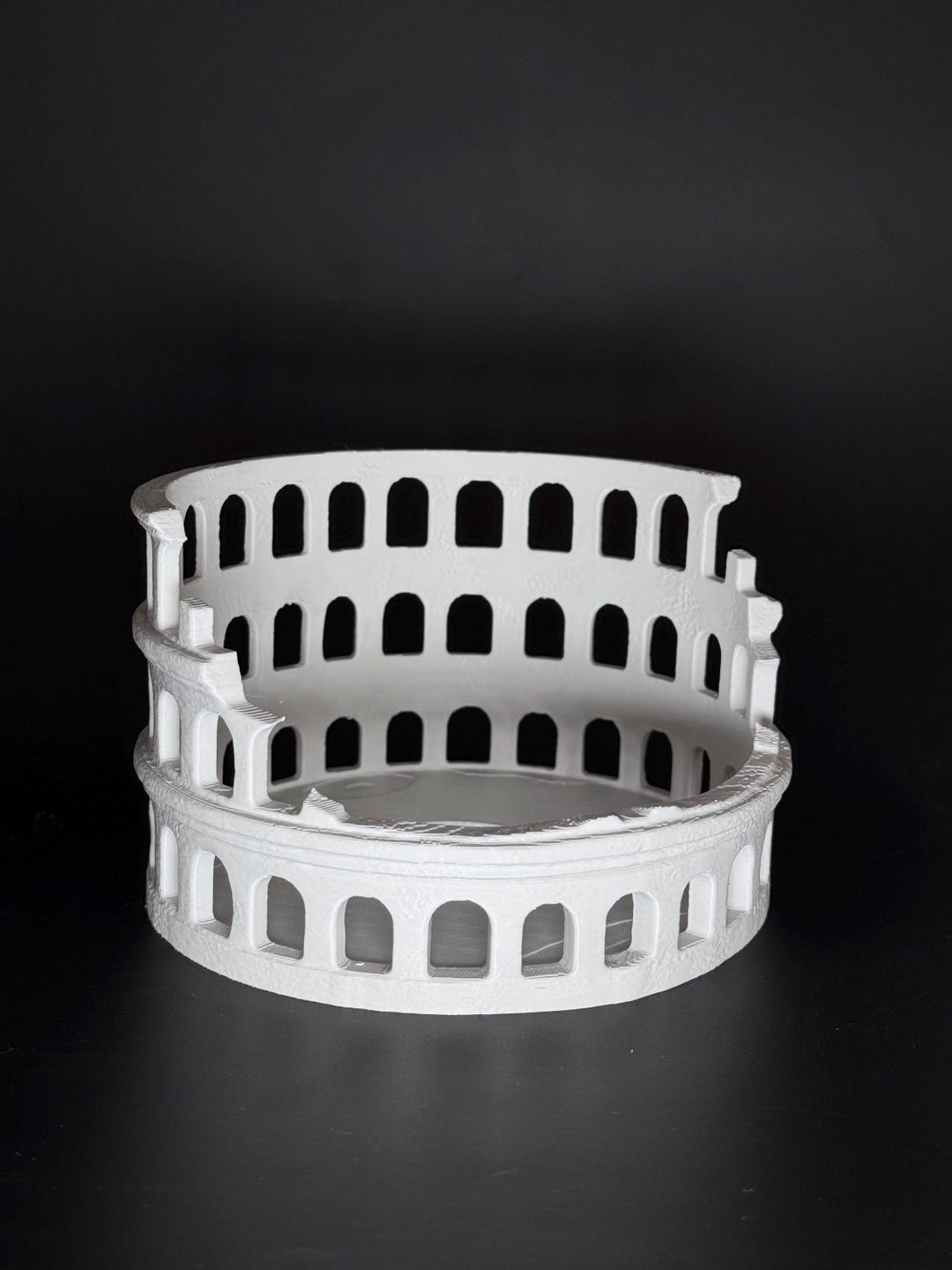Ancient Splendor: 3d-printed Candle Holder in Colosseum Design - Etsy