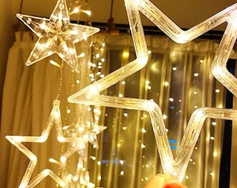 Twinkle Lights Curtain - Etsy