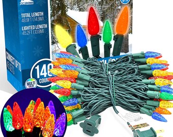 C6 Christmas Lights - Etsy